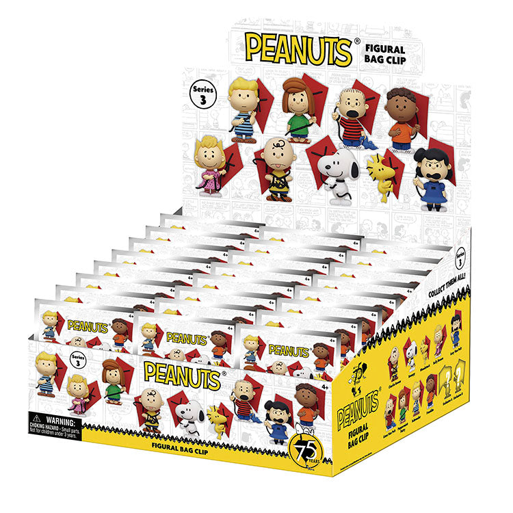 Snoopy Series 3 3D Keychains | Exclusive Distributor – Click