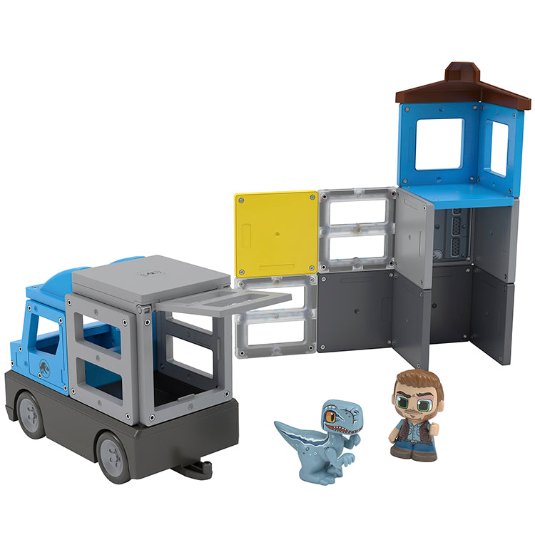 Tile Town Jurassic World Rescue Construction Set | Moose Toys Exclusive ...