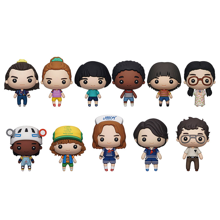 Stranger Things Series 3 3D Keychains | Exclusive Distributor – Click