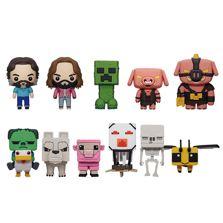 Minecraft Movie 3D Keychains | Europe's Exclusive Distributor – Click