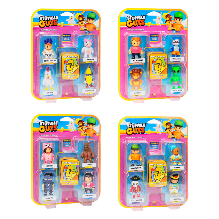 Stumble Guys Collectible Figures 5PK Blister | UK's Exclusive ...