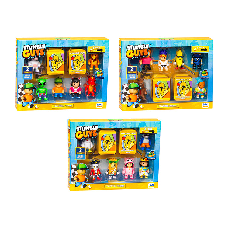 Stumble Guys Collectible Figures 8PK Deluxe Box | UK's Exclusive ...