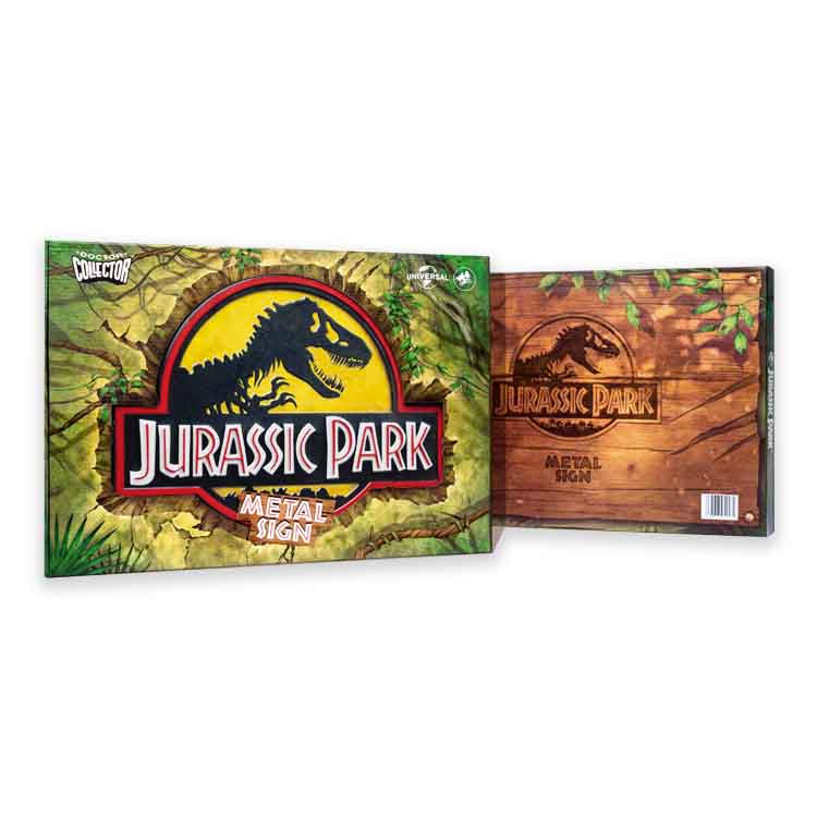 Jurassic Park Metal Sign l Doctor Collector Exclusive Distributor – Click